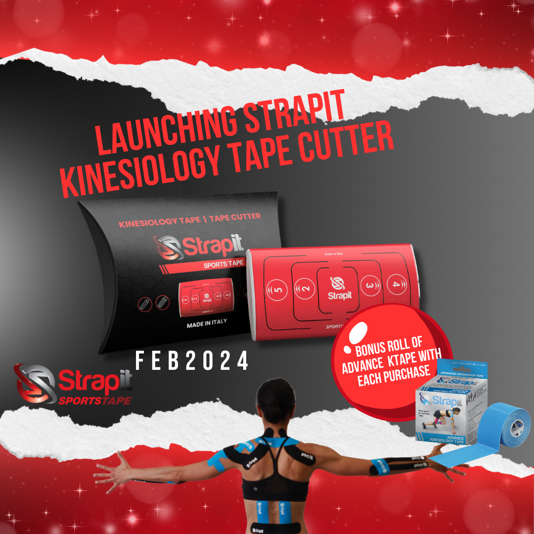 Strapit Kinesiology Tape Cutter with bonus tape