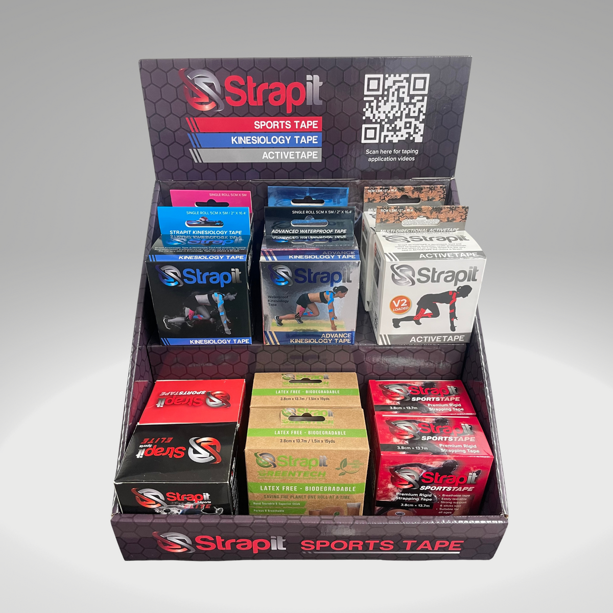 Strapit Counter Retail Display Stand