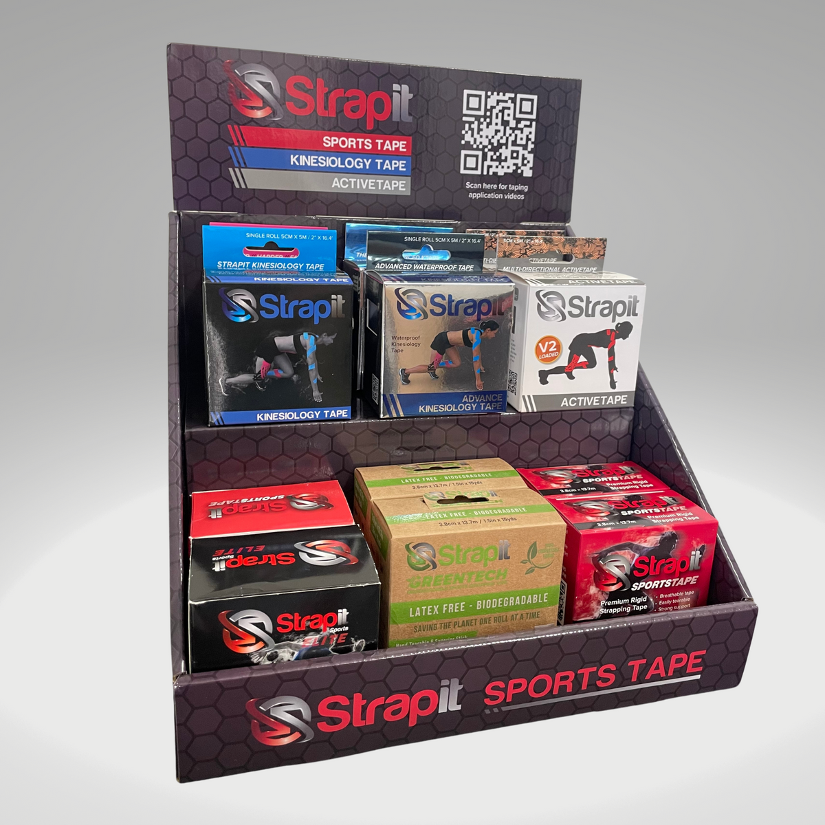 Strapit Counter Retail Display Stand