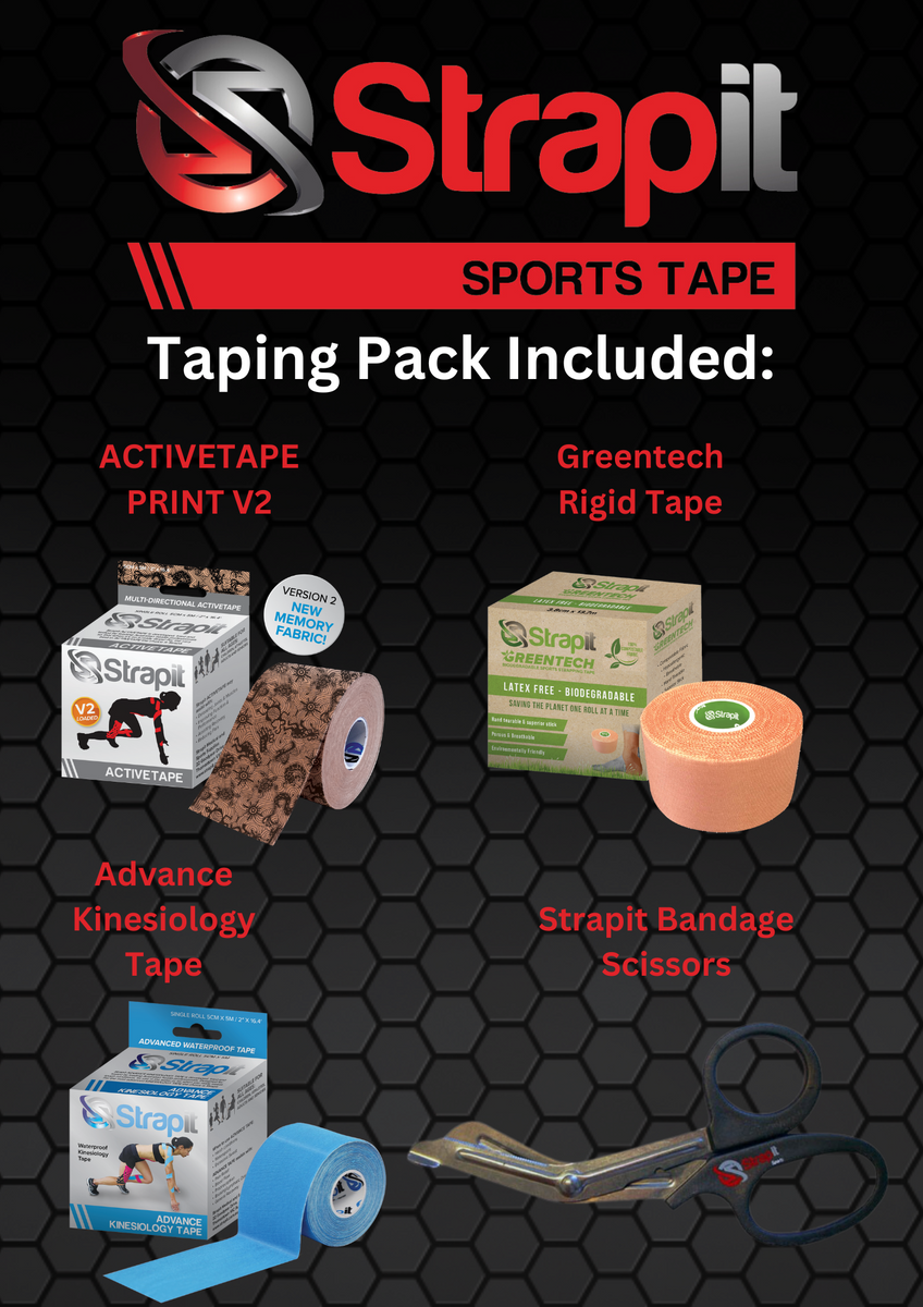 STRAPIT TAPING WEBINAR 3.0 | ANKLE/KNEE DEC 5TH 7-8.30PM – Strapit
